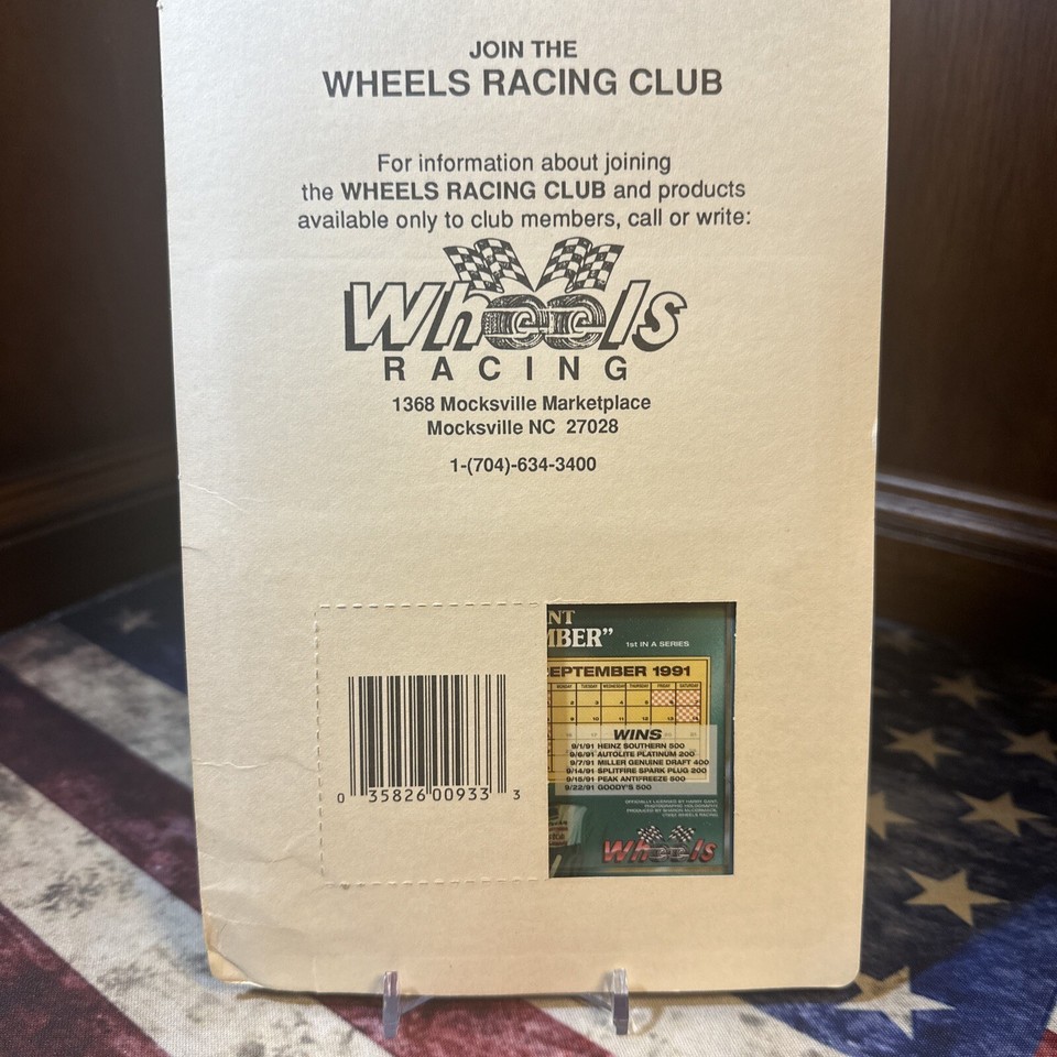 Wheels Racing - Harry Gant "Mr. September" Platinum Series Hologram ...