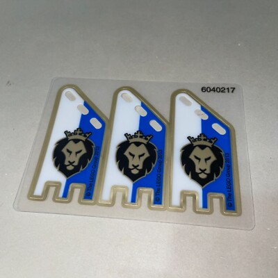 Lego Castle Original x3 Unused Plastic Flag Banners from King's Castle ...