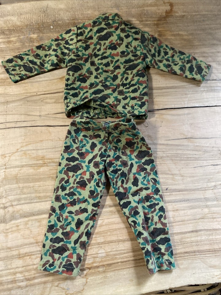 Vintage GI JOE Type MARINE CAMO UNIFORM For 12” Figures | eBay
