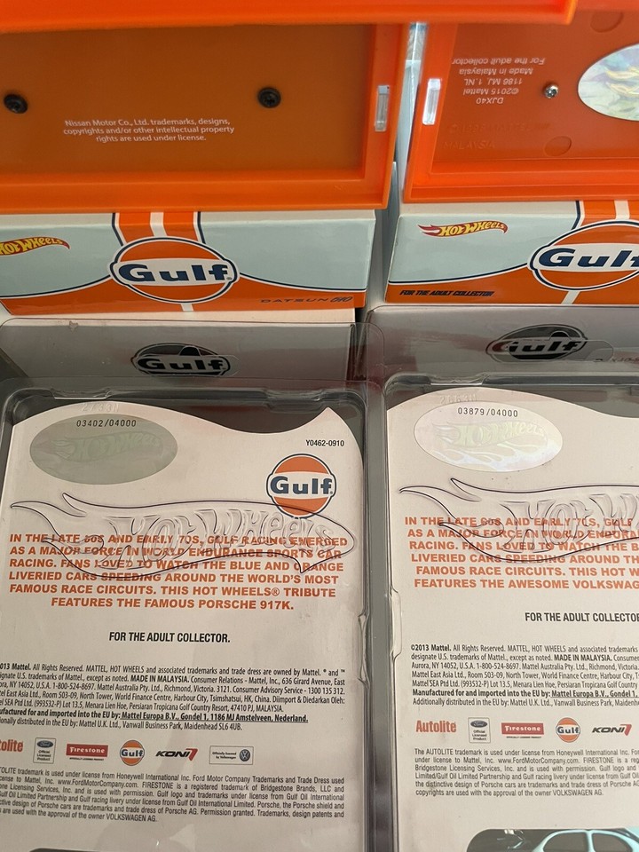 hot Wheels rare gulf racing collection | eBay