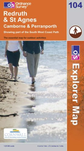 Redruth and St Agnes (Explorer Maps) (OS... by Ordnance Survey Sheet ...