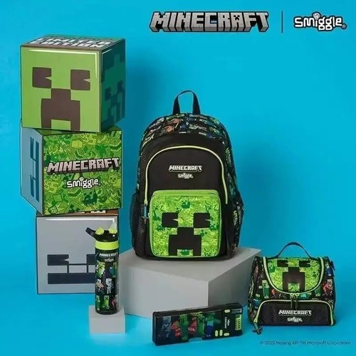 New Smiggle Creeper Backpack Or lunch Box Or School Bag Or Meal Box ...