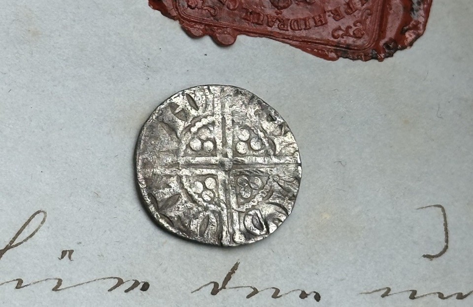 Super Henry 111 Silver Hammered Long Cross Penny SCARCE example 5h ...