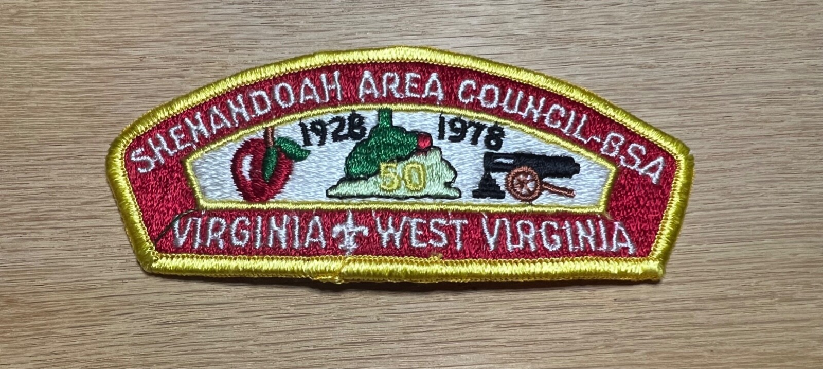 Shenandoah Area Council CSP S-3 BSA Shoulder Patch Boy Scouts West ...