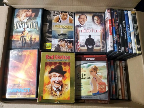 Lot Of 500 DVDs - COMPLETE DVDS - WHOLESALE BARGAIN - FREE SHIPPING | eBay