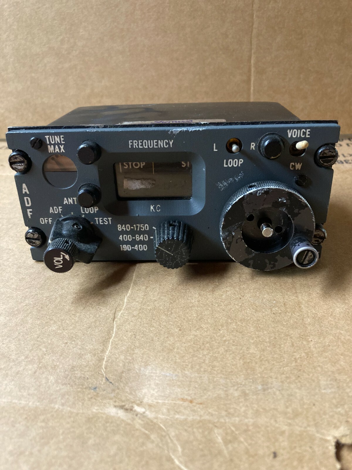 VINTAGE BENDIX ADF CONTROL PANEL CNA-73/CB-1 *AR* | eBay