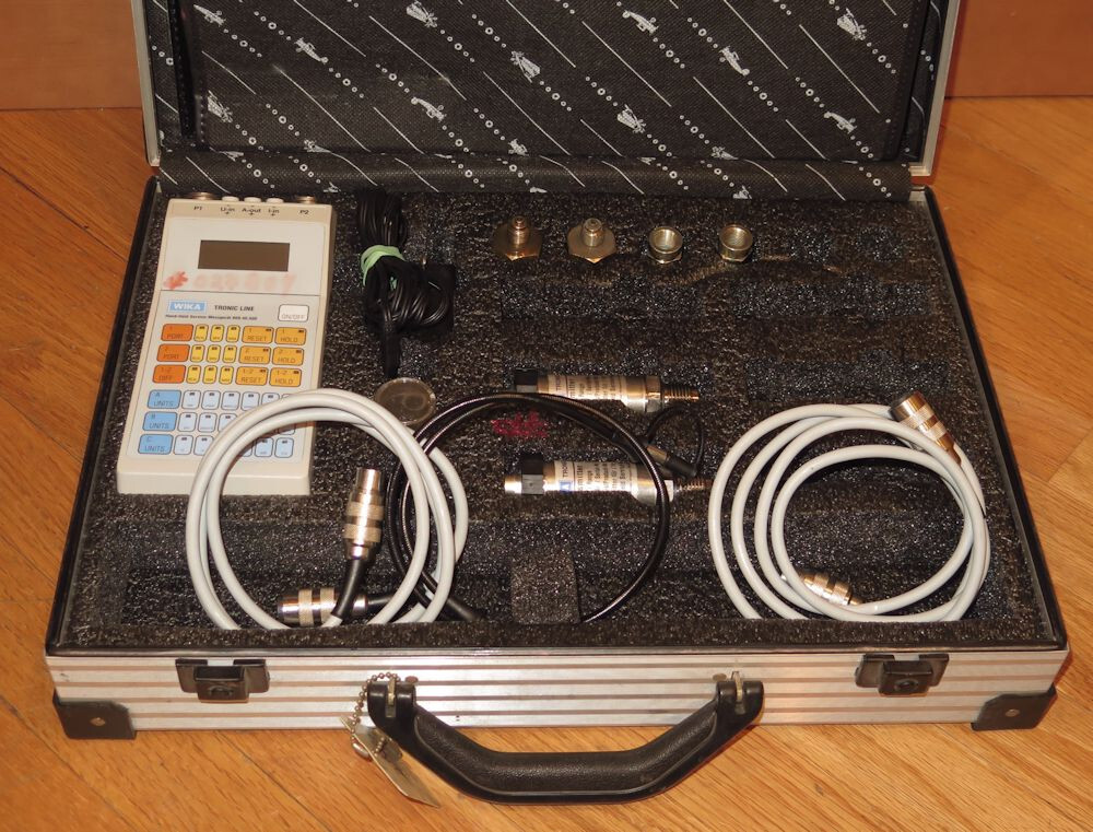 Wika Tronic Line Field Service Instrument 909.40.500 w/ Pressure ...