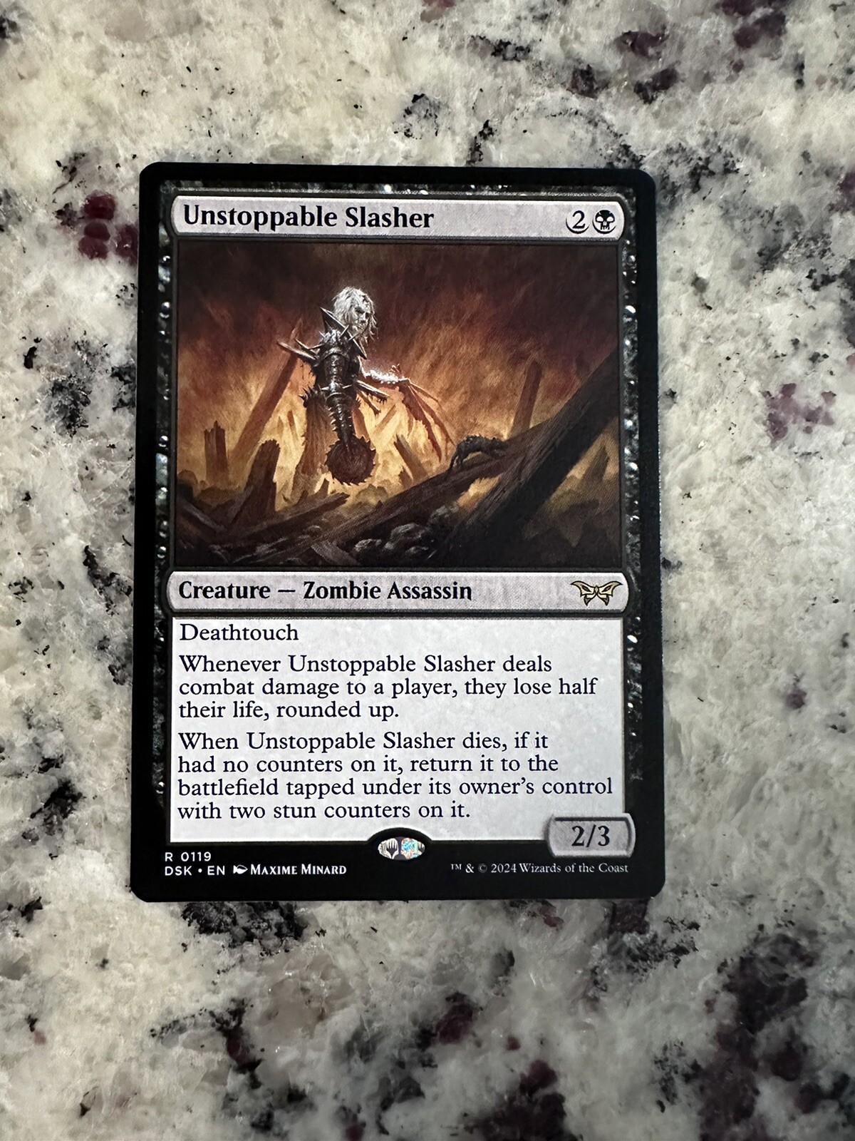 Unstoppable Slasher (0119) Duskmourn: House of Horror Regular for sale online | eBay