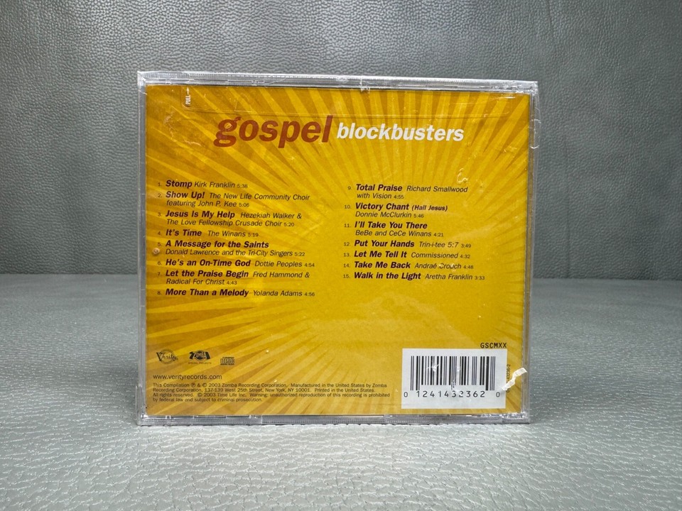 Gospel Blockbusters CD by Various Artists | eBay