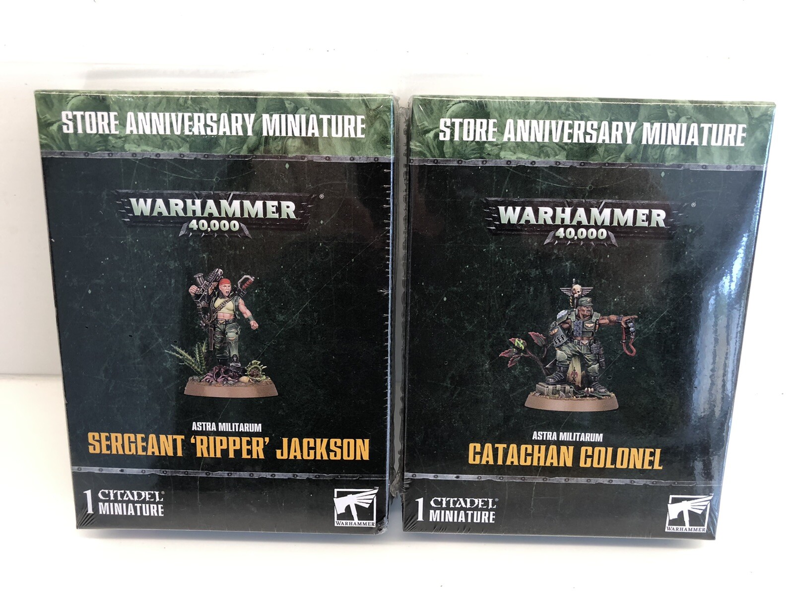 Astra Militarium Catachan Colonel - Limited Edition And Ripper Jackson ...