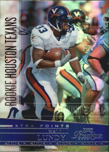 2006 Playoff Prestige - Xtra Points Blue #247 Wali Lundy (RC) for sale ...