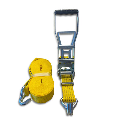 Spanngurt 5to 10m 50 mm /2-teilig LANGHEBELRATSCHE 2500/5000 daN Gelb | eBay.de