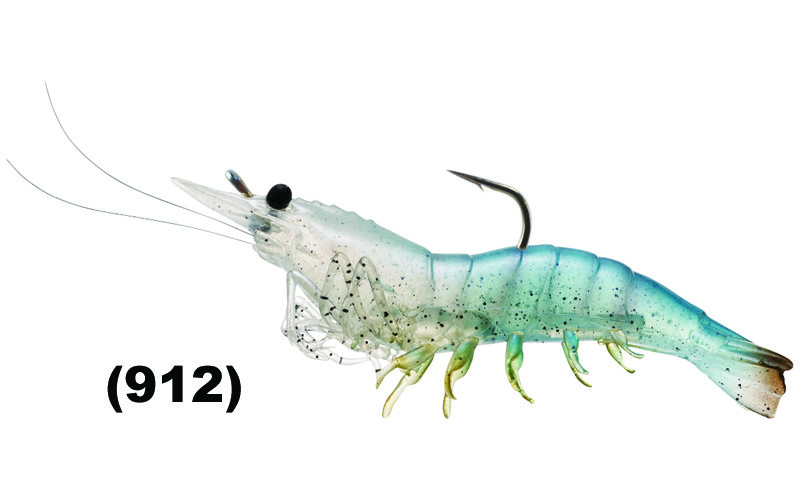 Live Target Shrimp Pre Rigged Soft Plastics Lure Any SSF75SK SSF100SK ...