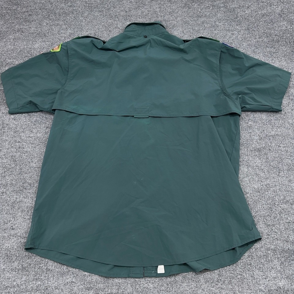 BSA Venturing Boy Scout Short Sleeve Uniform Shirt Adult Men’s XL ...