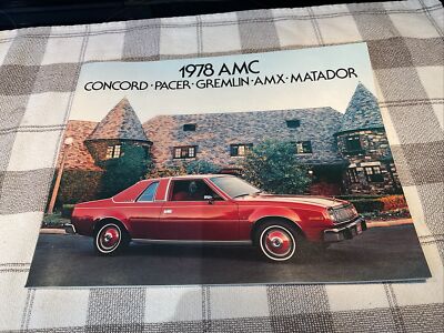 1978 AMC Passenger Car Full Line Brochure | eBay