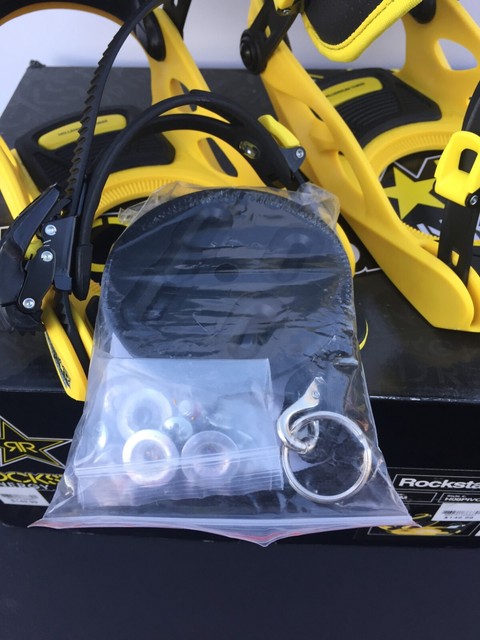 NOB - M3 Millennium Three Rockstar Energy Drink Yellow Snowboard ...