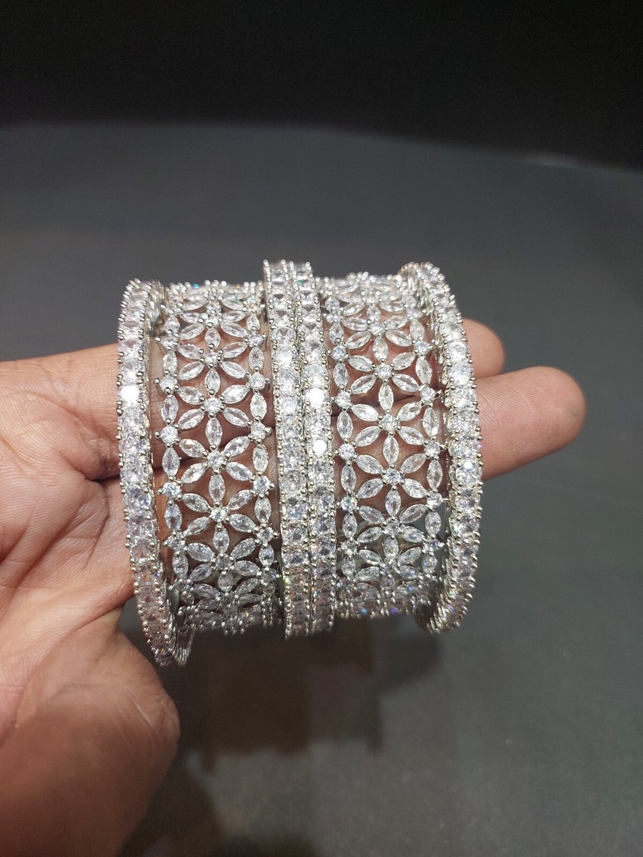 Diamond Bangles Indian Jewellery