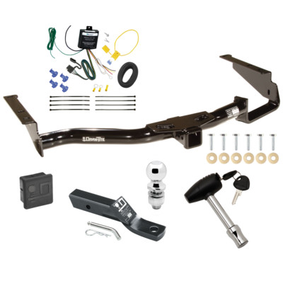 Trailer Tow Hitch For 06-08 Lexus RX400h Deluxe Package Wiring & 2 ...
