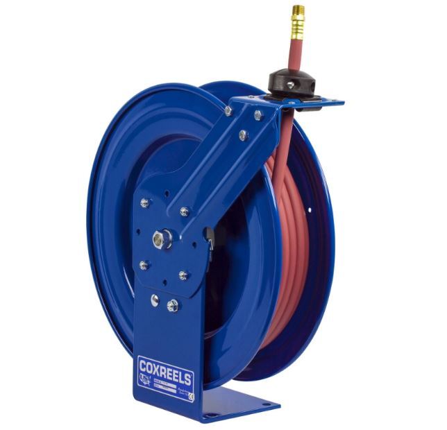 Coxreels P-MP-430, Medium Pressure Spring Rewind Hose Reel: 1/2" I.D ...