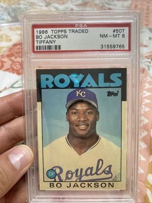 1986 Topps Traded - Bo Jackson #50T Collector's Edition (Tiffany) (RC ...
