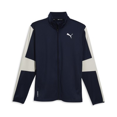 PUMA Blaster Full Zip Jacket Mens Blue Casual Athletic Outerwear ...