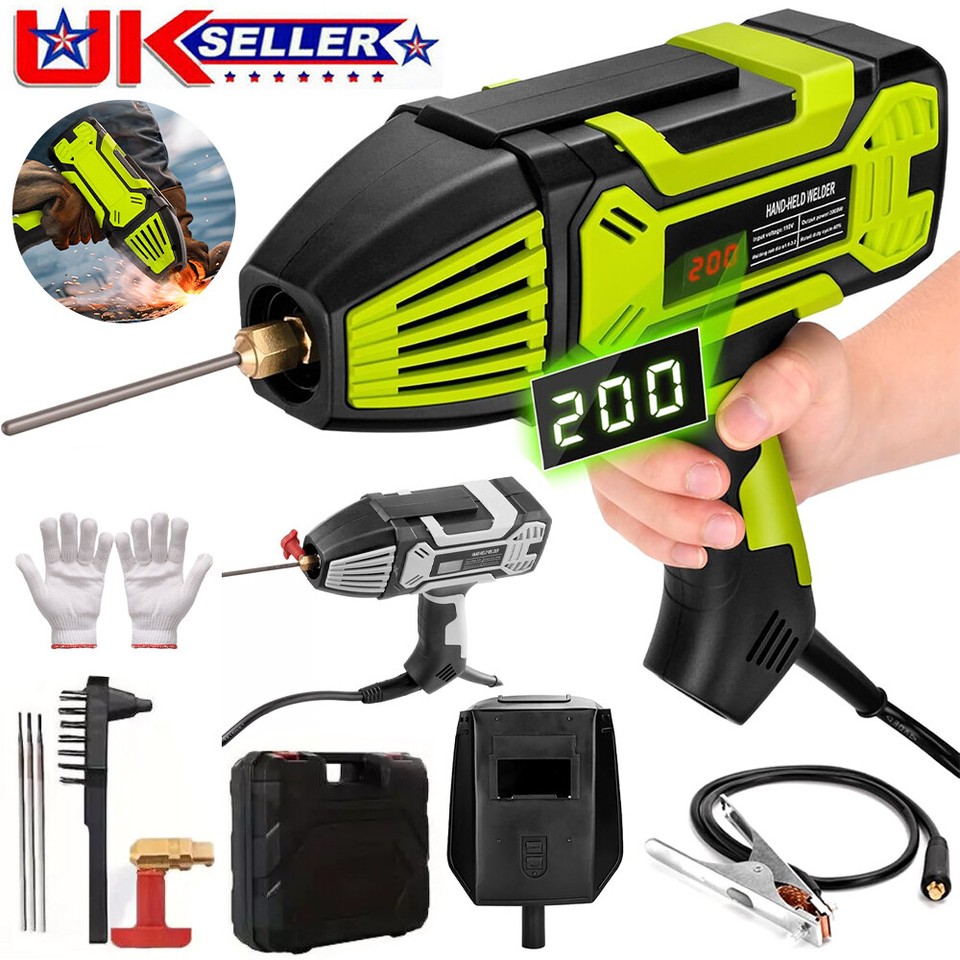 4600W Electric Handheld Arc Welder Welding 220V Adjustable Digital ...