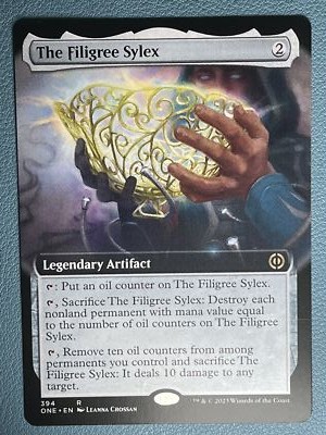 MTG The Filigree Sylex (Extended Art) Phyrexia ONE NM | eBay