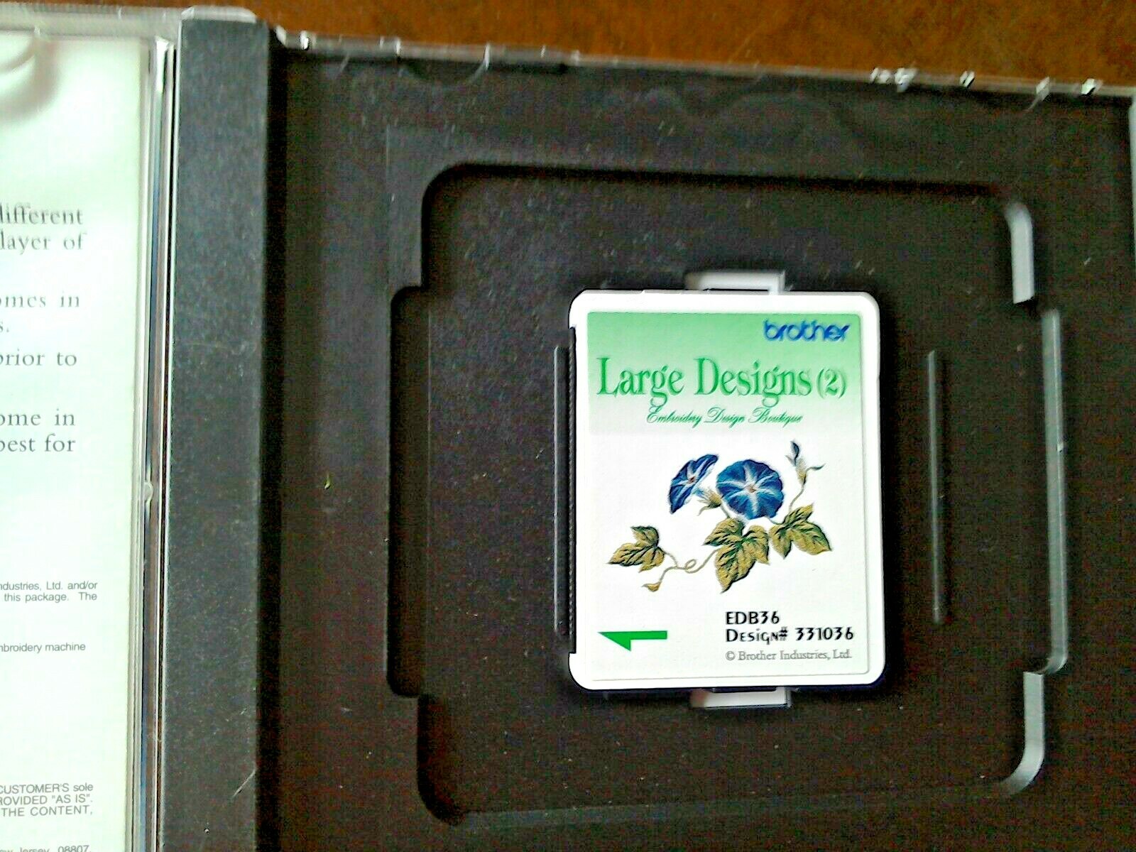 Brother Embroidery Card | eBay UK