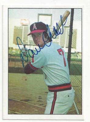 Dave Chalk California Angels 1975 SSPC #194 Signed Card--- | eBay
