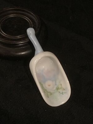 Antique Limoges Or Austrian Hand Painted Porcelain Spoon/Scooper-800 | eBay