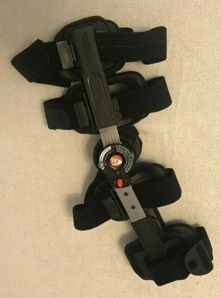 Breg T Scope Premier 08814 Post Op Knee Brace for sale online | eBay