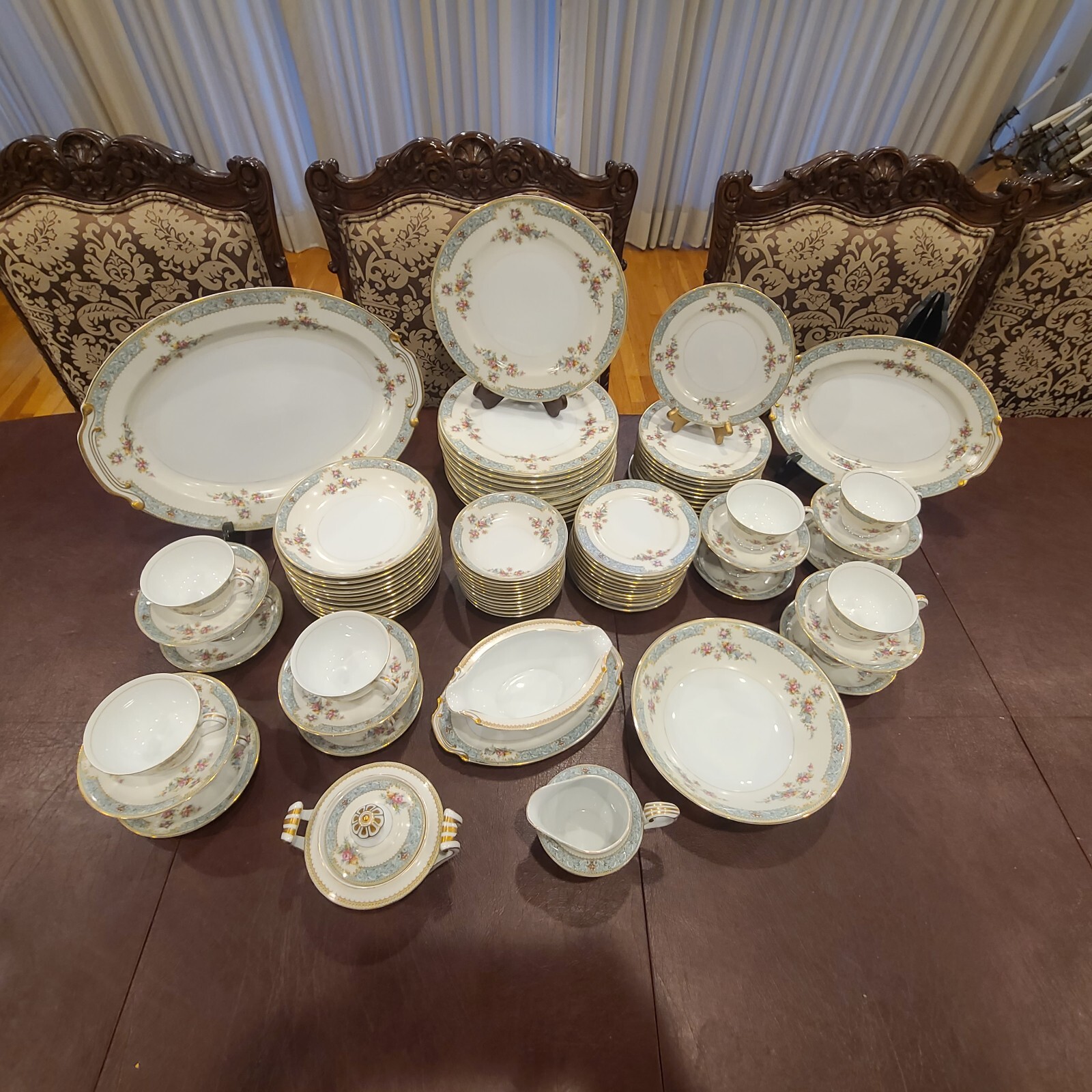 Vintage Monarch China Occupied Japan Dinner Ware Rosaline Patt 1945-52 ...