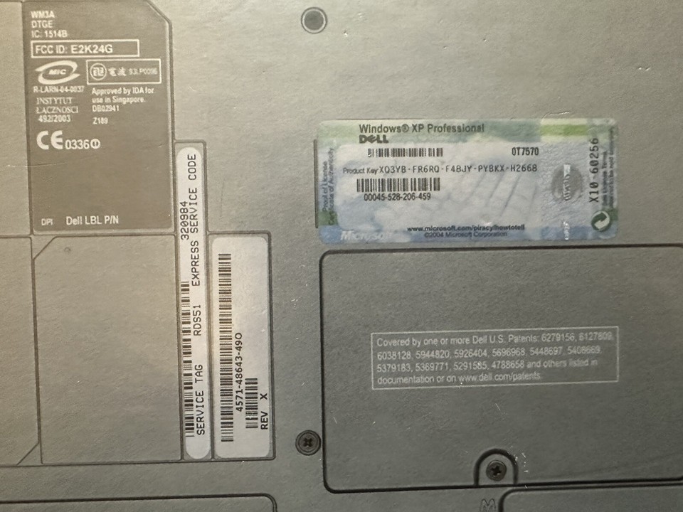 Fake Dell Laptop Hard Cover Bound &Lined Notebook Book ITS A BOOK-NOT A ...