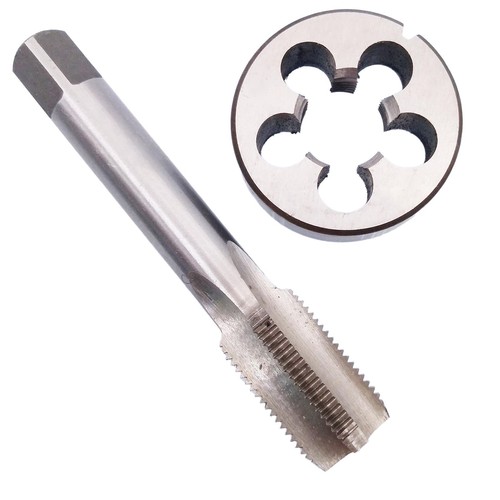 HSS M19 x 1.5mm Tap and Die Metric Thread Right Hand Metal Threading ...