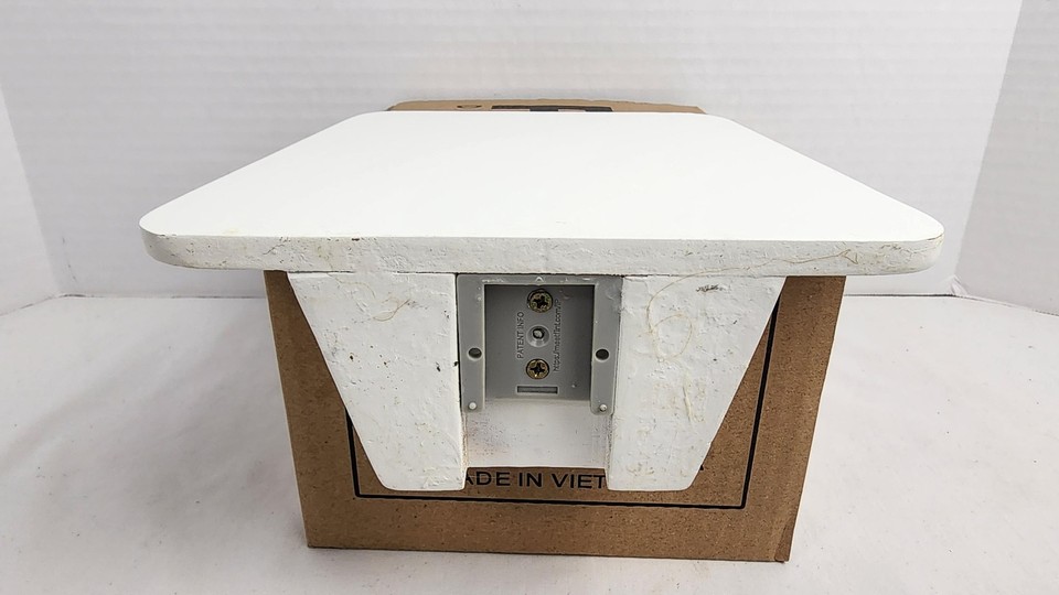 Fytz Design Mini Wood Tag Shelves (AHD20001) Set of 2 - Complete, White ...