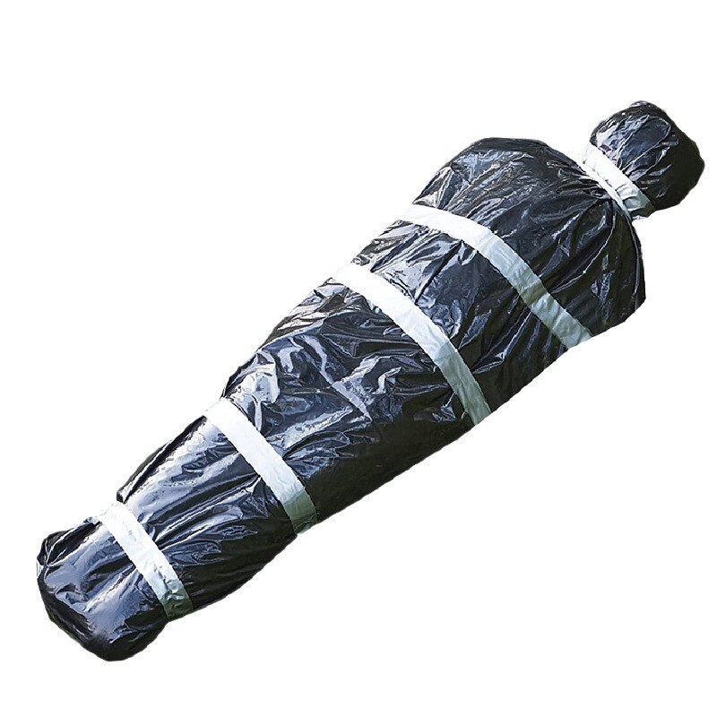 Halloween Decorations Dead Victim Props - Scary Fake Corpse in Bag ...