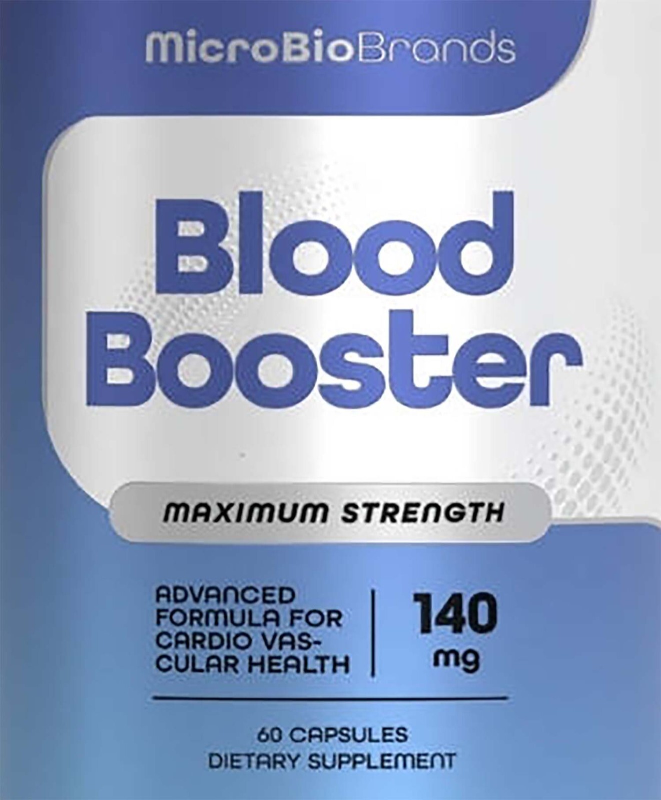 MicroBio Brands Blood Booster Blood Health Support Supplement - 60 ...