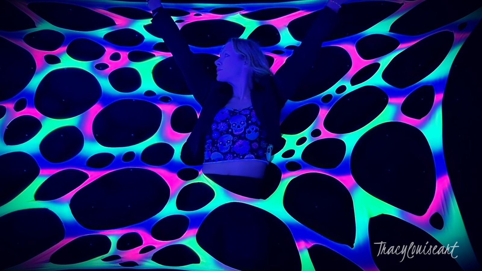 UV Event Decor , Black Light Party, Neon Glow , Stretch Decor, Dj ...