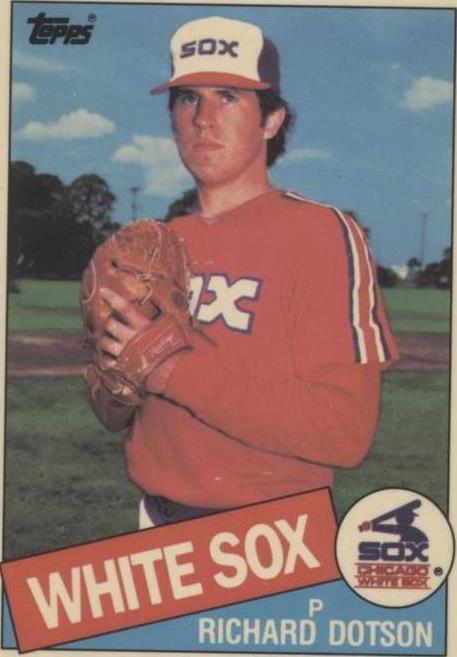 1985 Topps - Richard Dotson #364 Collector's Edition (Tiffany) for sale online | eBay