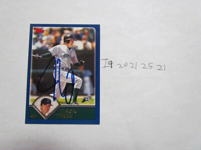 2003 Topps Jason Tyner Signed Baseball Card | eBay
