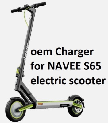 🔥OEM AC Adapter battery Charger For NAVEE s65 electric scooter | eBay
