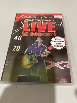 Adam Brand Built For Speed Live In Concert DVD 2003 17 Tracks ...