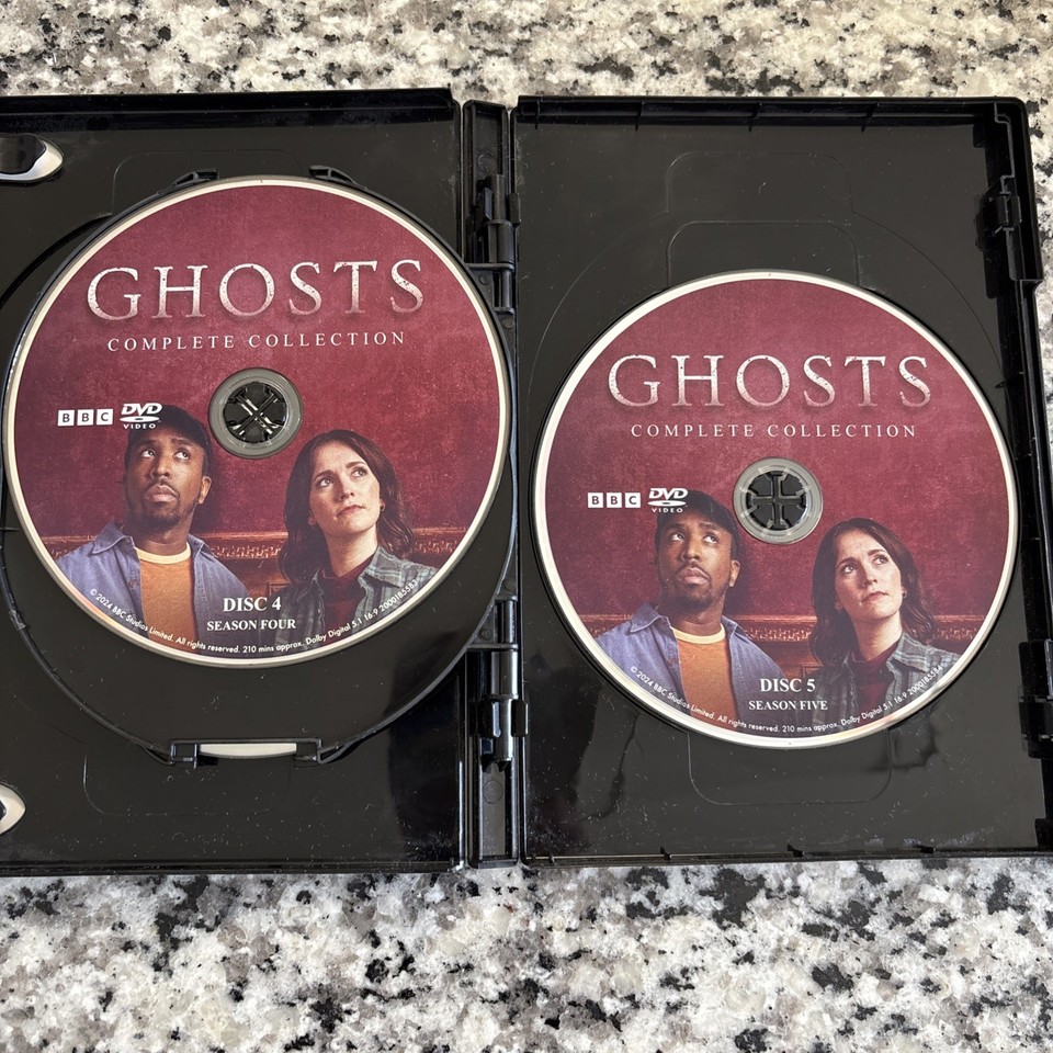 Ghosts: Complete Collection (DVD, BBC, UK Series, 5-Disc Sets, Seasons ...