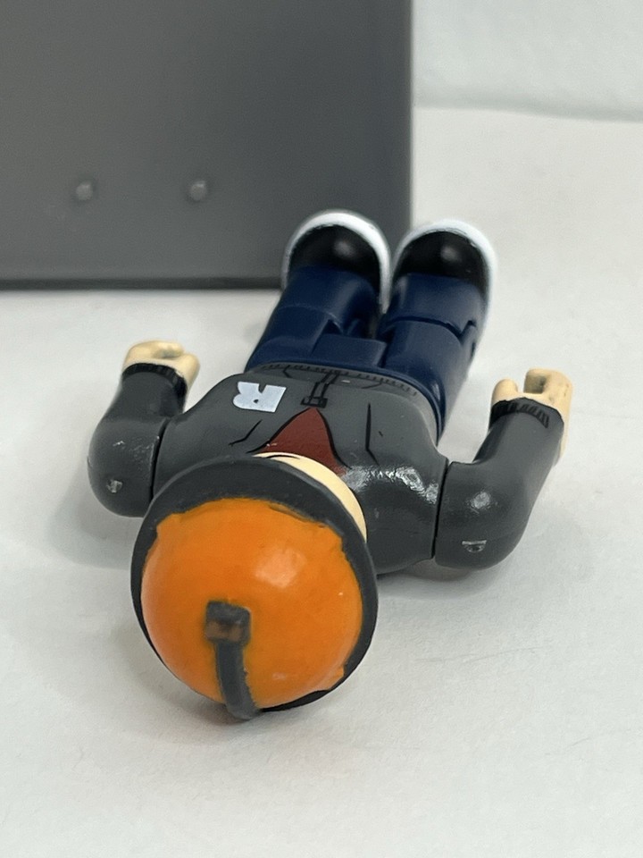 ROBL0X Builderman Series 1 Figure W/ BOX Orange Hat Helmet Builder Man ...