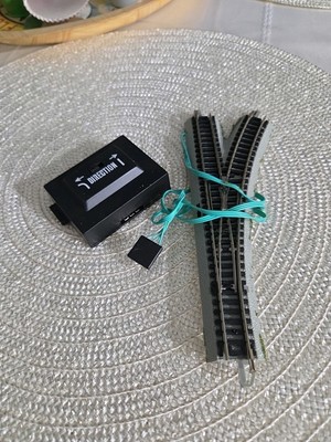 Bachmann 44861 N Silver E-Z Track Right -Hand Remote Turnout switch ...