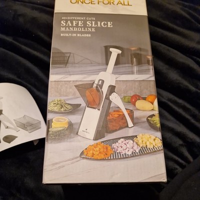 Safe Slice Mandoline 30+Different Cuts Kitchen Fast Meal Prep Thickness ...