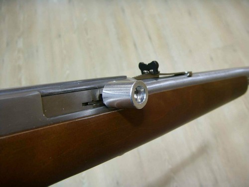 SILVER Bolt Charging Handle Extension: Ruger 10/22, Marlin, Mossberg ...