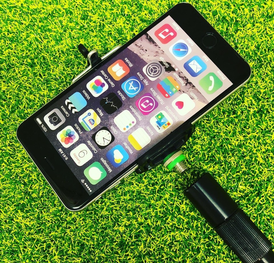 Bank Stick Adapter Mobile Phone Holder Bracket. Self Take Selfie Carp ...