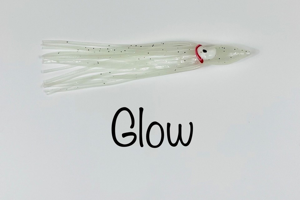 Rock Cod Rig - Double Squid - Choose Color Lingcod, Rock Fish, Red ...