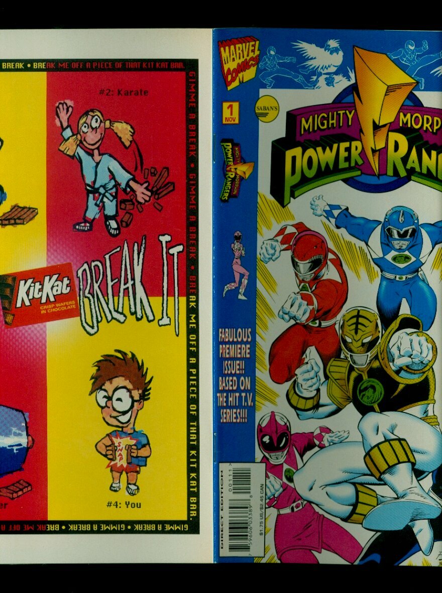 Marvel Comics Saban's Mighty Morphin POWER RANGERS #1 NM- 9.2 | eBay